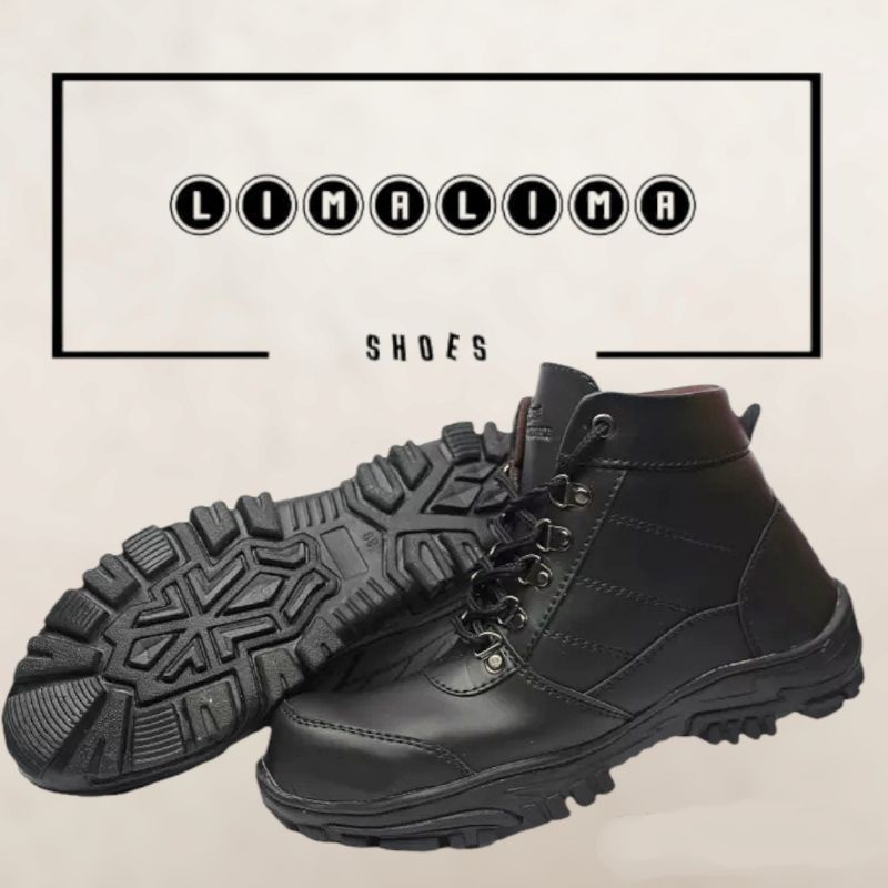 Jual SEPATU SAFETY PRIA UJUNG BESI SLETING SEPATU SAFETY PROYEK MORISEY ...