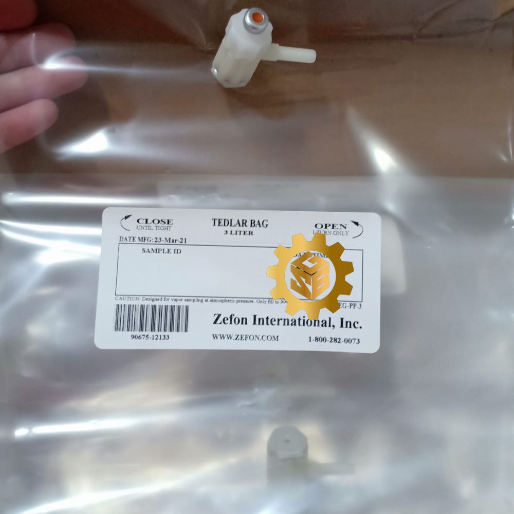 Jual Tedlar Gas Sampling Bags 1 Liter/ Gas Sampling Bags 1 Liter / Gas ...