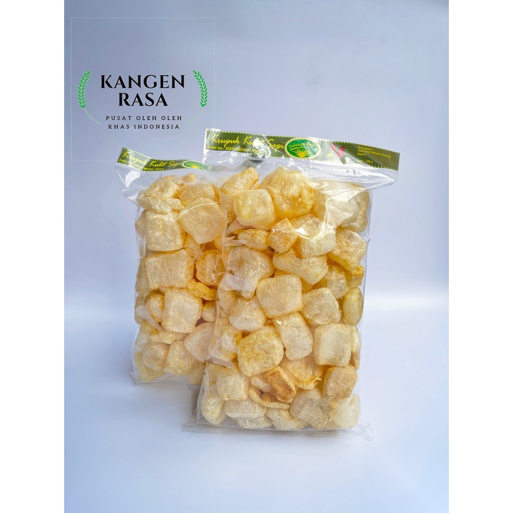 Jual Kerupuk Rambak Kulit Sapi Endang Snack | Shopee Indonesia
