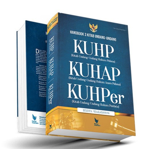 Jual Handbook 3 Kitab Undang Undang KUHP KUHAP KUHPer Beserta Penjelasannya - Tim Literasi ...