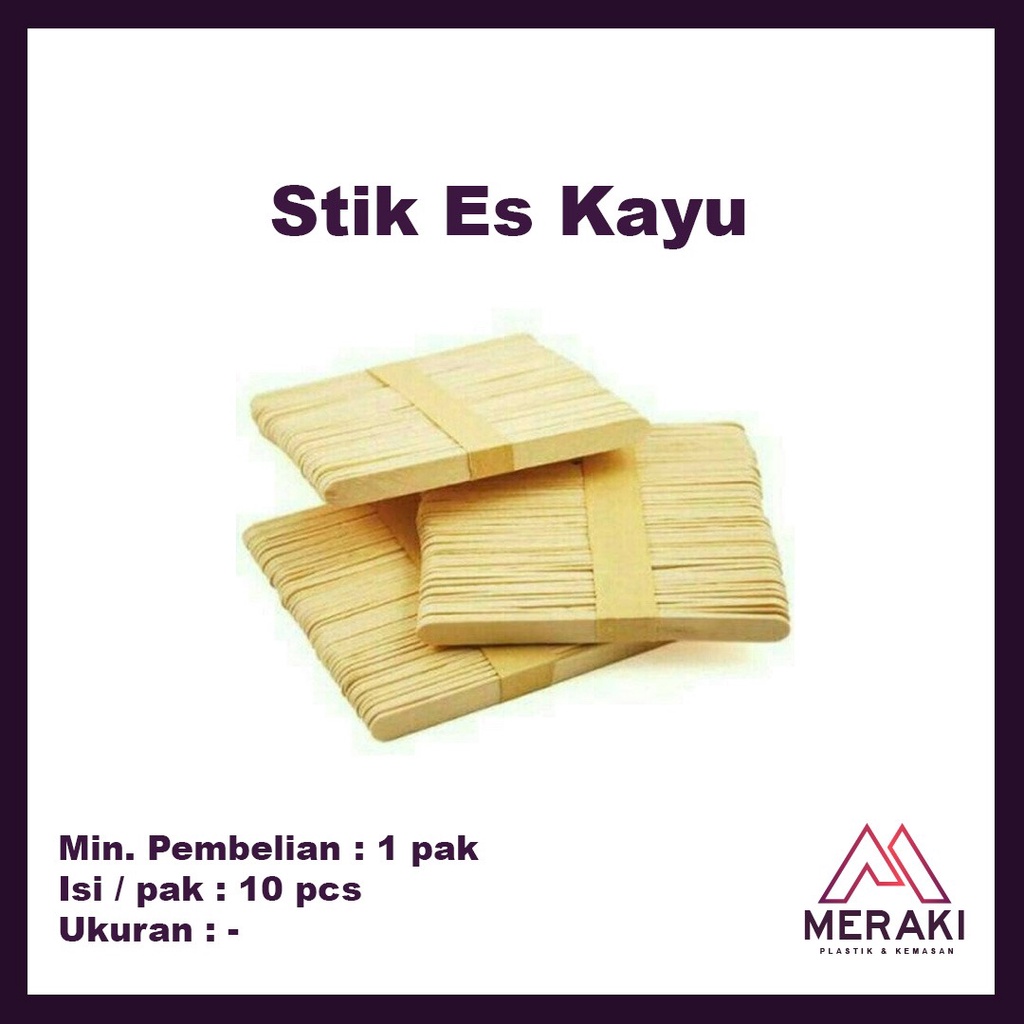 Jual Stik Es Krim Kayu Jelly Stick Ice Cream | Shopee Indonesia