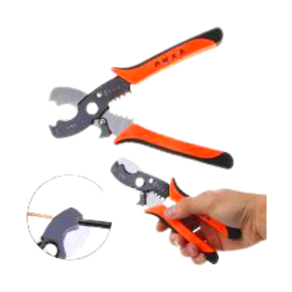 Jual Tang Potong Kupas Kabel Listrik Kombinasi Gunting Cable ...