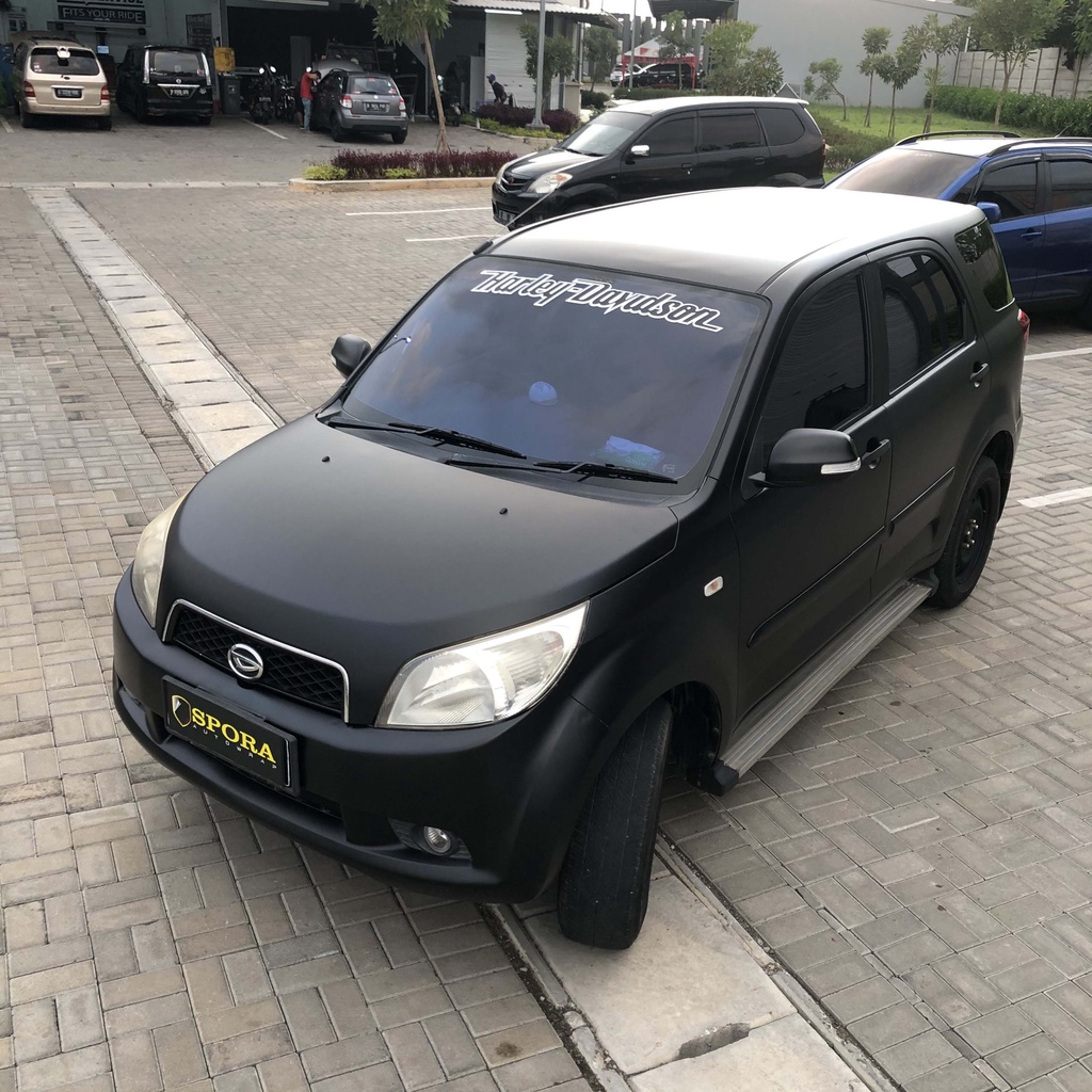 Jual Sticker Mobil Hitam Dof Black Satin | Shopee Indonesia