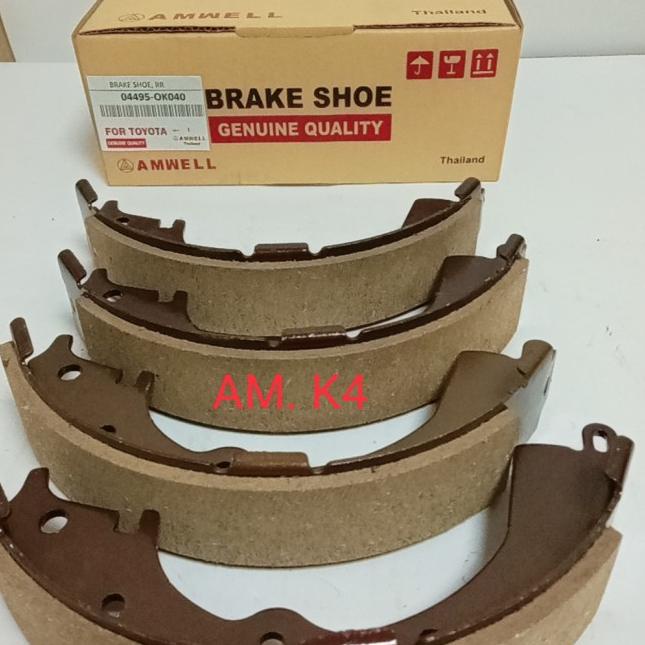 Jual Model baru _ Kampas rem belakang brake shoe Toyota Innova old New Arrival | Shopee Indonesia