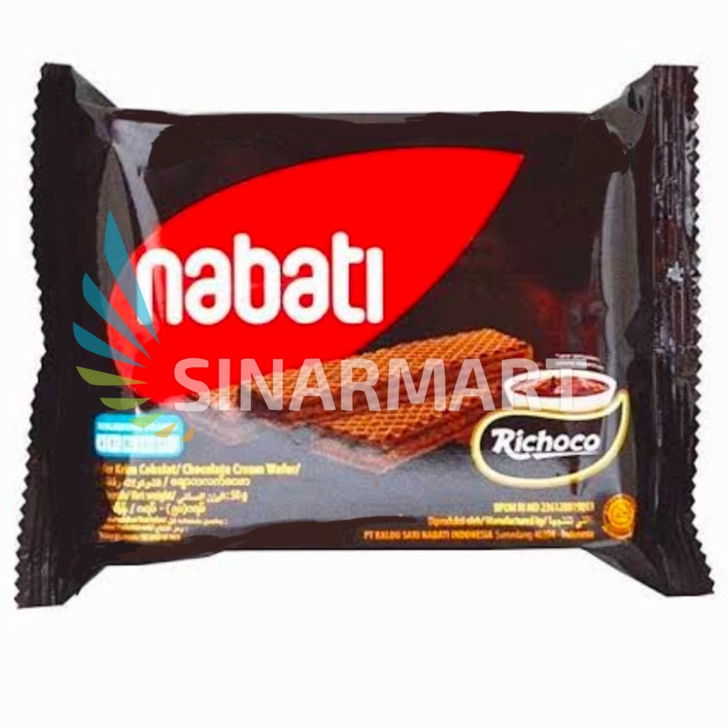 Jual RICHEESE RICHOCO WAFER NABATI 50 GRAM | Shopee Indonesia