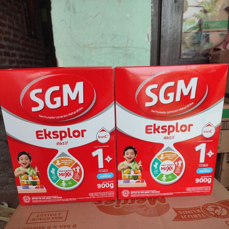 Jual SGM eksplor 1+vanila 900g | Shopee Indonesia