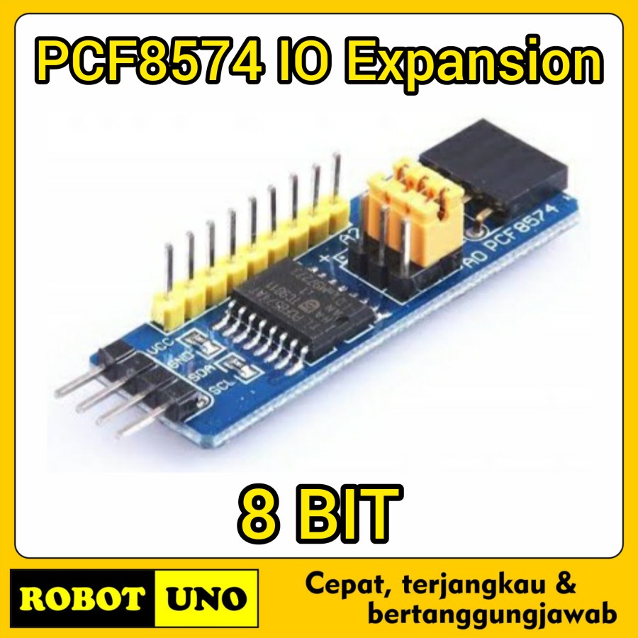 Jual PCF8574 I2C Interface 8 Bit IO Expansion Board I/O Expander Keypad ...