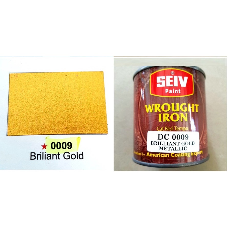 Jual 1kg SEIV WROUGHT IRON cat besi tempa warna TEMBAGA, SILVER, GOLD ...