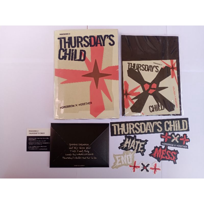 Jual [READY STOCK] TXT THURSDAY'S CHILD ALBUM ONLY OFFICIAL | Shopee ...