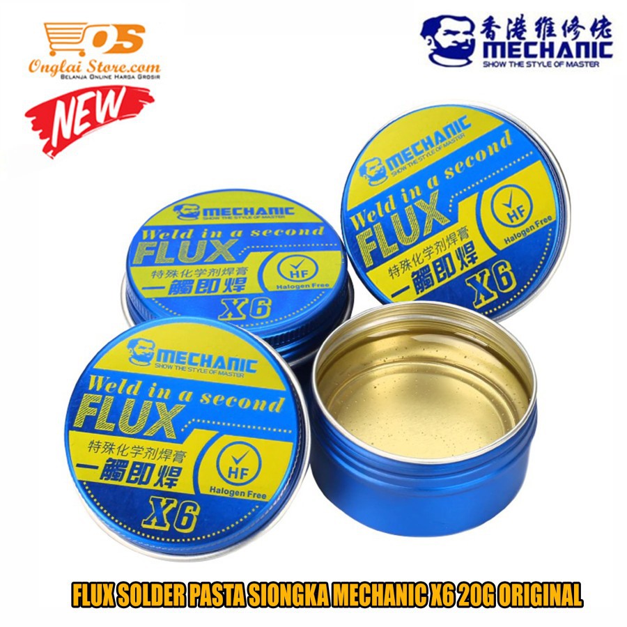 Jual FLUX SIONGKA MECHANIC X6 20G ORIGINAL | Shopee Indonesia