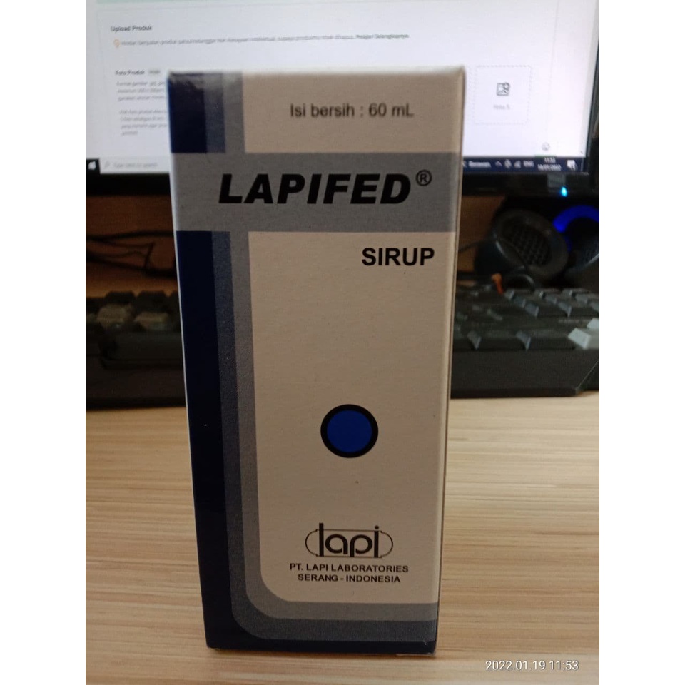 Jual LAPIFED SIRUP PILEK/ LAPIFED SIRUP DMP PILEK YANG DISERTAI BATUK ...
