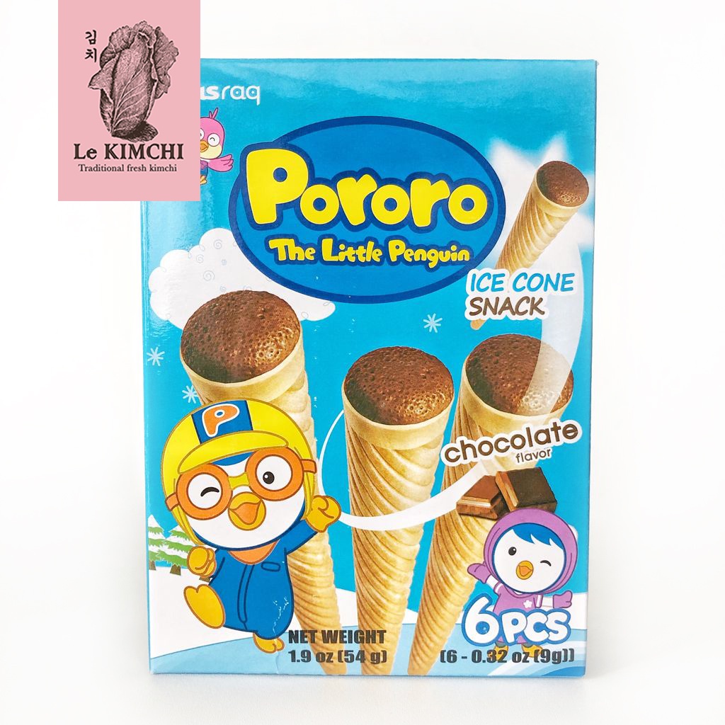 Jual Pororo Ice Cone Snack Banana Chocolate Yogurt Yuzu Strawberry ...