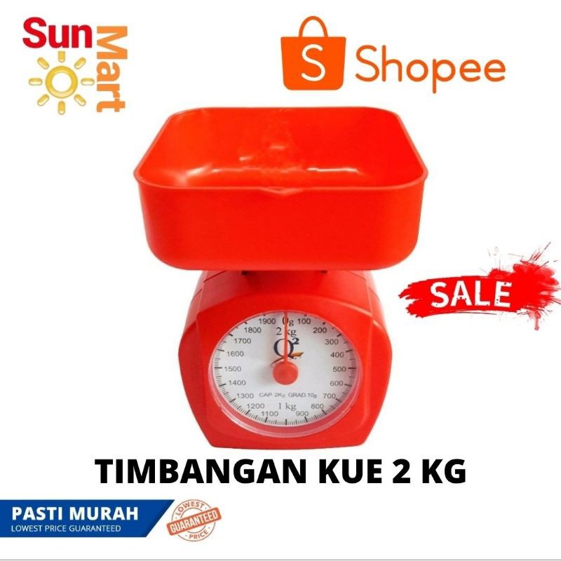 Jual TIMBANGAN KUE 2 KG Q2 MINI LUCU | Shopee Indonesia