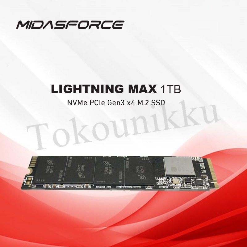 Jual Midasforce SSD NVMe Lightning Max 1TB | Shopee Indonesia