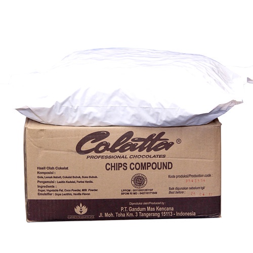 Jual COLLATA CHOCO CHIP REPACK 250grm | Shopee Indonesia