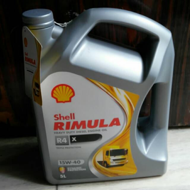 Jual Oli Shell Rimula R4X Sae 15W40 5 Liter Diesel | Shopee Indonesia