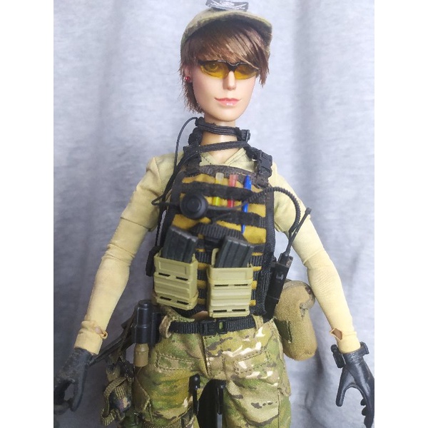 Jual Kitbash Hot Toys Ada Figure Custom PMC Soldier Skala 1/6 Damtoys ...