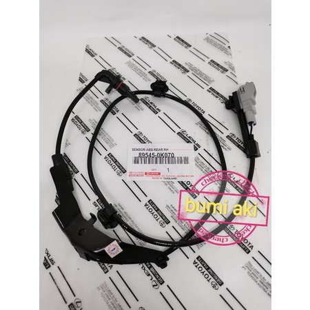 Jual SENSOR ABS BELAKANG KANAN ATAU KABEL SENSOR SPEED REAR RH ORI TOYOTA FORTUNER VRZ & HILUX ...