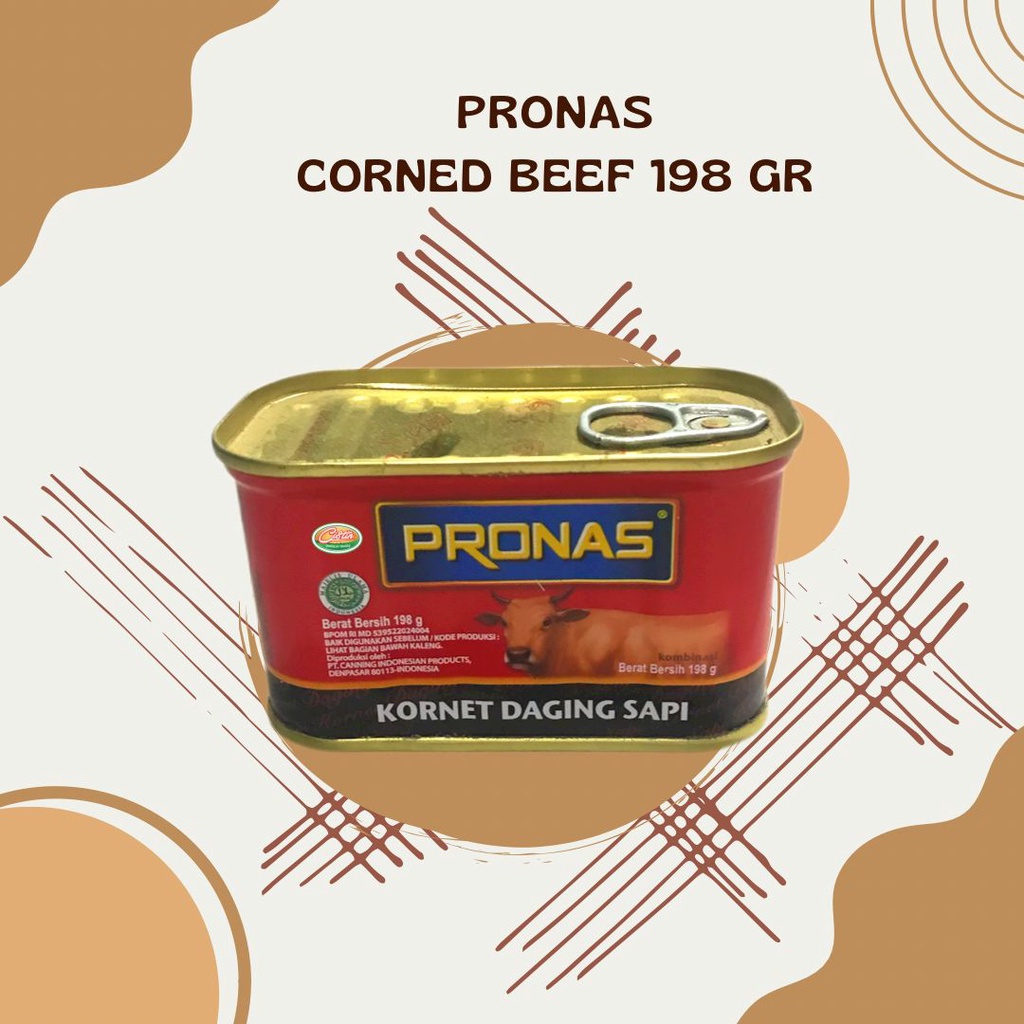 Jual PRONAS CORNED BEEF 198G | Shopee Indonesia