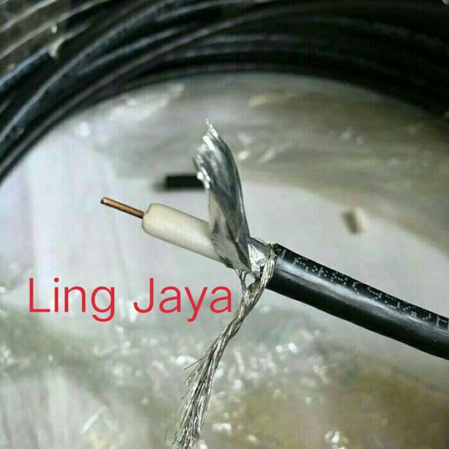 Jual KABEL ANTENA TV CCTV COAXIAL KOAKSIAL RG 59 RG 6 KABEL ANTENA TV ...