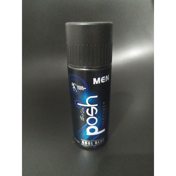 Jual posh men cool blue 150 ml | Shopee Indonesia