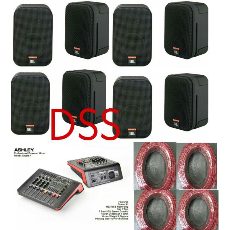Jual paket soundsystem cafe aula 8 speaker jbl ashley ori | Shopee ...
