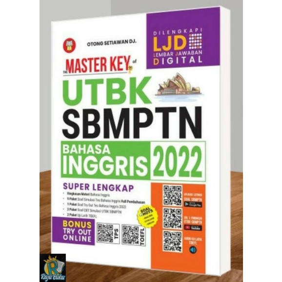 Jual Buku The Master Key of UTBK SBMPTN Bahasa Inggris 2022 | Shopee Indonesia