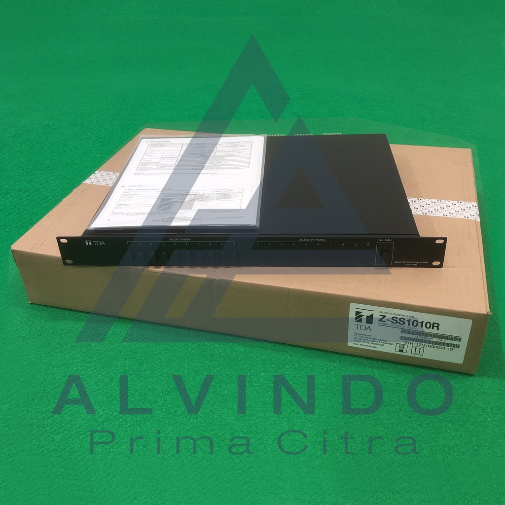 Jual TOA Z-SS1010R (Speaker Selector 10 Zone / Z SS 1010 R) | Shopee Indonesia