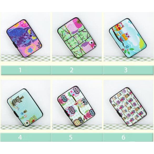 Jual Dompet / Tempat kartu card holder gambar OWL dan kawan2 korean ...