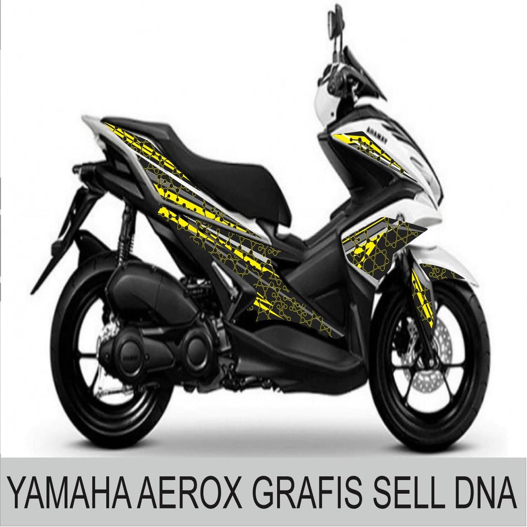 Jual STICKER STRIPING VARIASI AEROX GRAFIS SELL DNA | Shopee Indonesia