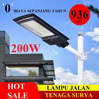Jual LAMPU PJU SOLAR 200W / LAMPU JALAN SOLAR LED TENAGA MATAHARI ...