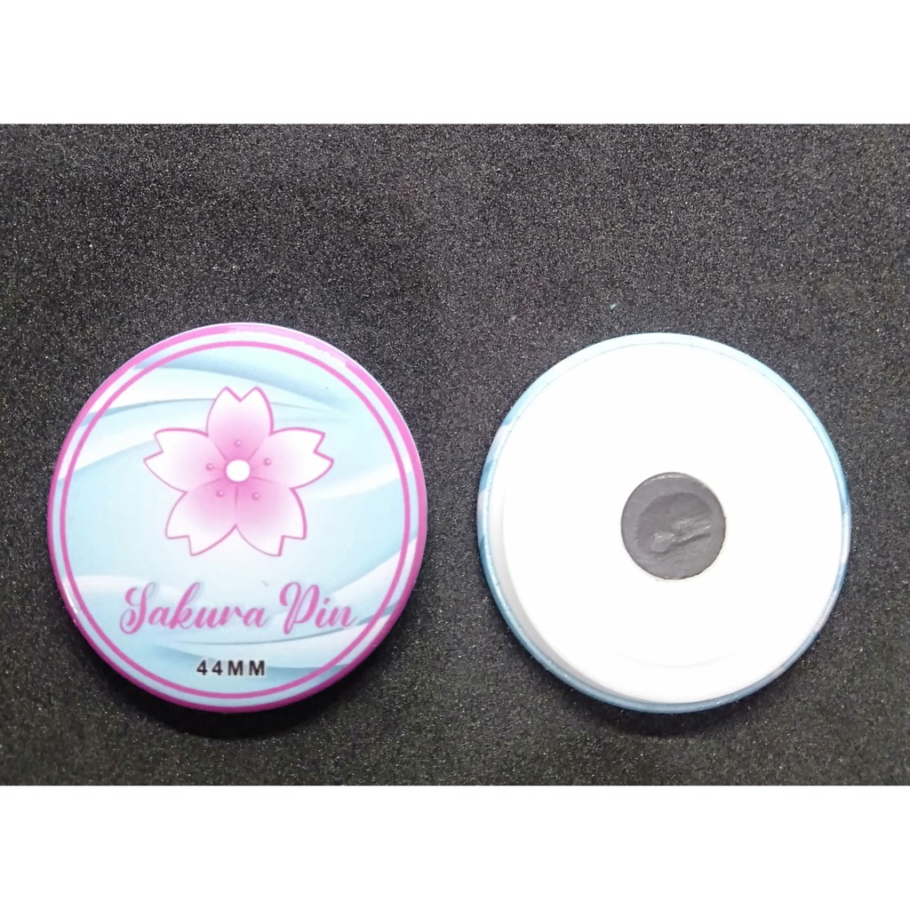 Jual Pin Magnet untuk tempelan Kulkas ukuran 44mm, bisa custom (gambar ...
