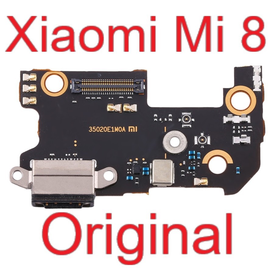 Jual Original Board Konektor Charger - Microphone Mic - Xiaomi Mi 8 / Xiaomi Mi8 | Shopee Indonesia