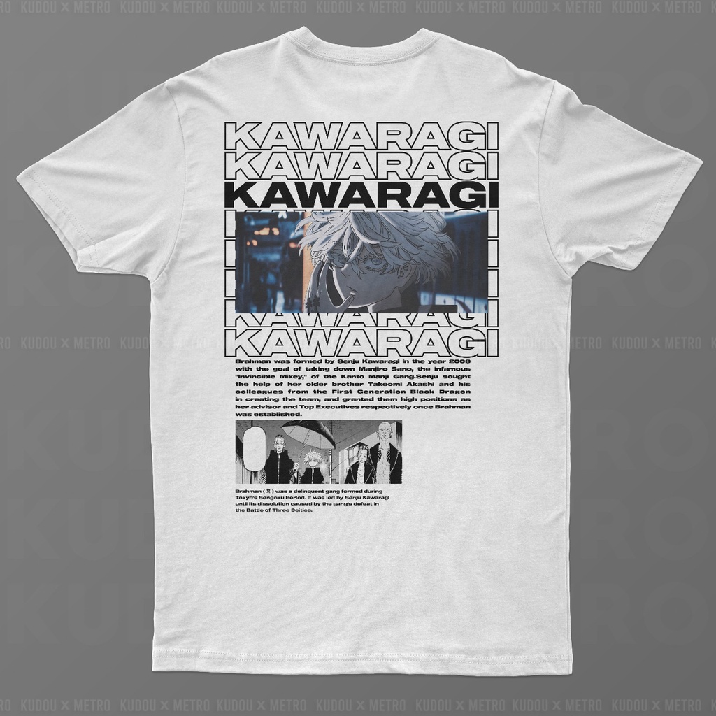 Jual Tshirt Kawaragi Senju Ultimate Brahman Anime Manga Tokyo Revengers ...