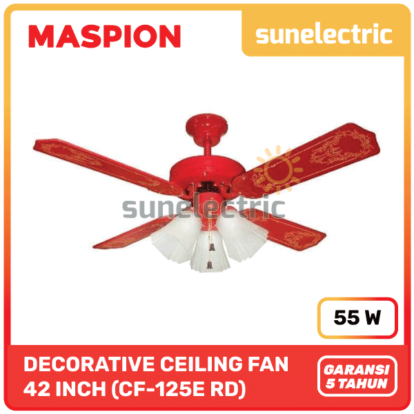 Jual Maspion 42" / 42 Inch / 105 cm Kipas Angin Plafon Dekorasi Ceiling ...