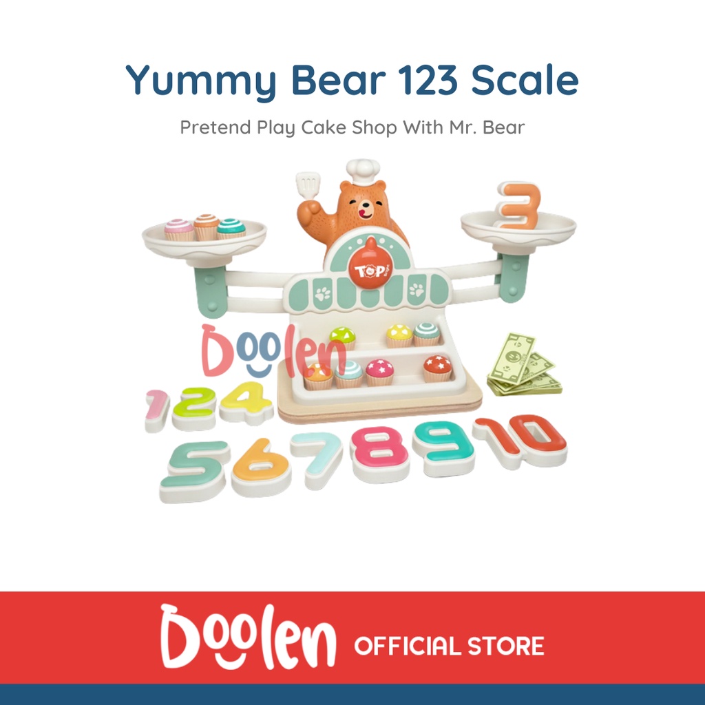 Jual Top Bright Yummy Bear 123 Scale / Mainan Edukasi Berhitung Anak ...