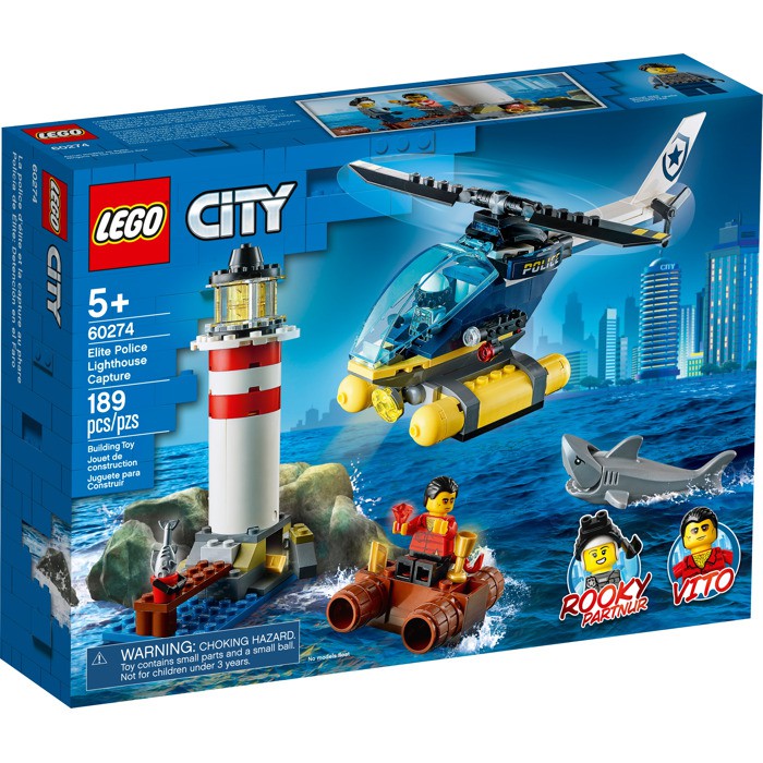 Jual Lego 60274 City Elite Police Lighthouse Capture | Shopee Indonesia