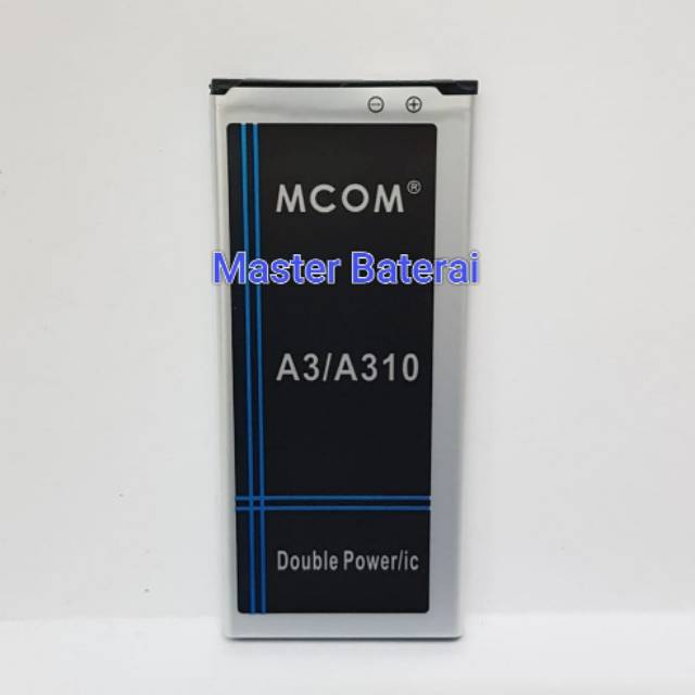 Jual Baterai Samsung Galaxy A3 2016 / A310 SM-A310F A32016 Double IC Mcom ORIGINAL | Shopee ...