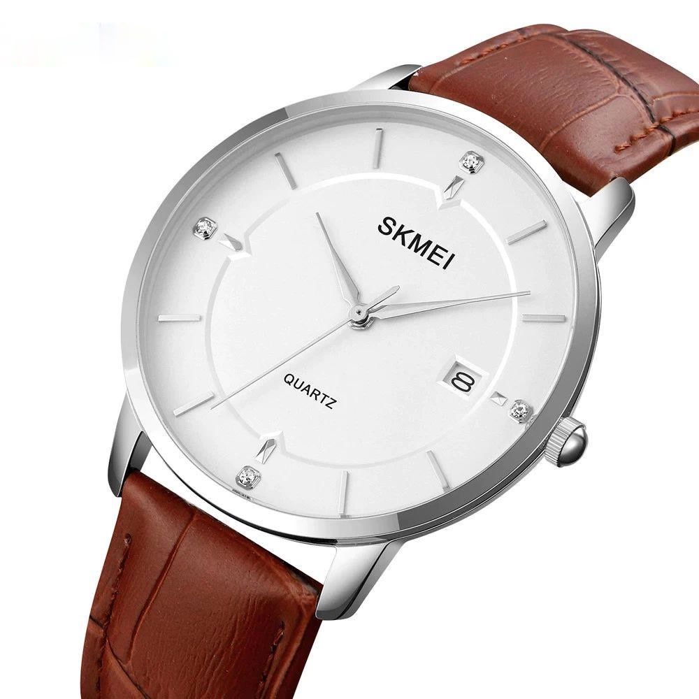 Jual Jam Tangan Pria Wanita Analog Model Classic Tali PU Leather ...