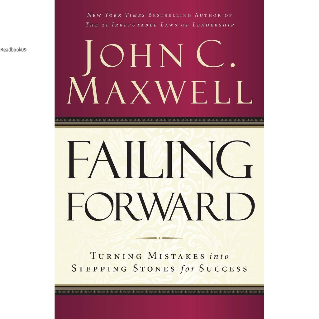 Jual Buku Failing Forward Turning Mistakes into Stepping (John C ...