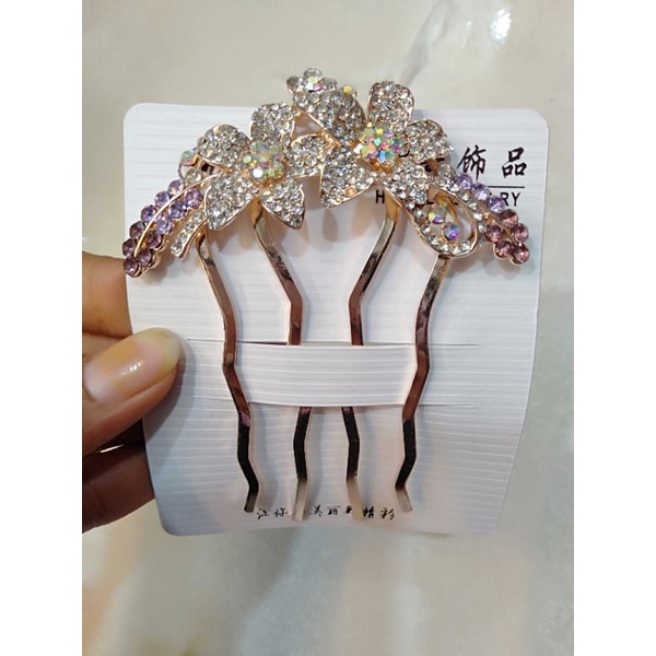 Jual tusuk konde mata2 bisa untuk pesta sanggul modern/ model rambut ...