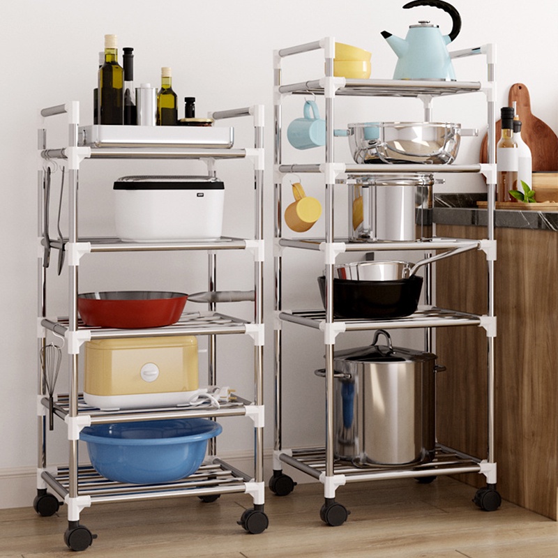 Jual Greenland Rak Dapur Rak Peralatan Dapur Tempat Panci Wajan Rak ...