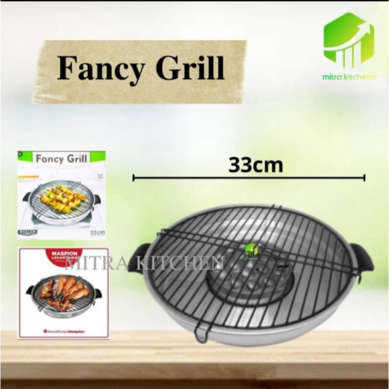 Jual Fancy Grill Maspion Panggangan Serbaguna Pemanggangan Sate BBQ dan ...