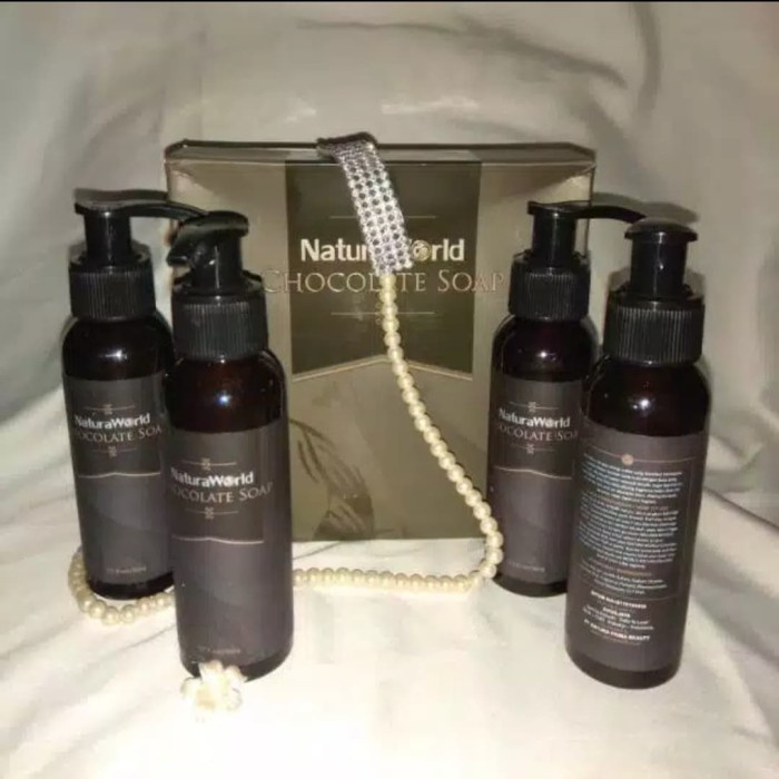 Jual S201Qs Sabun Coklat Natura 10 Ml Naturaworld Chocolate Soap Asli ...