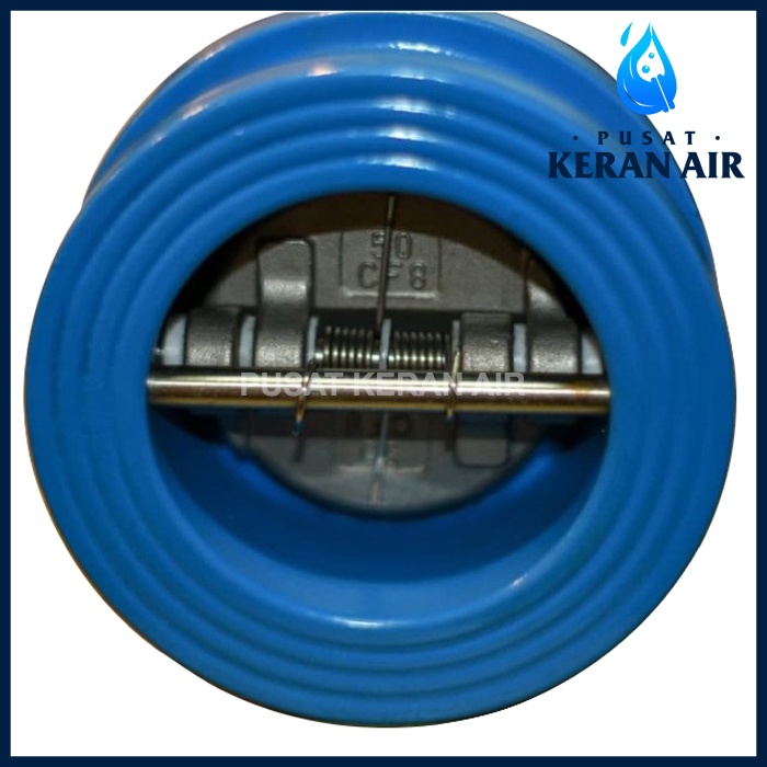 Jual 2” WAFER CHECK VALVE CAST IRON DOUBLE DOOR | Shopee Indonesia