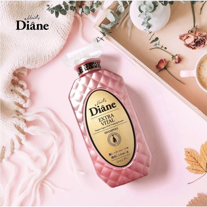 Jual Moist Diane Shampoo Extra Vital uk 450ml | Shopee Indonesia
