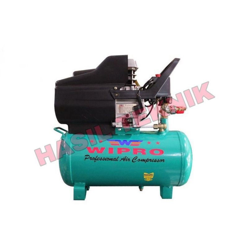 Jual Kompresor Angin Listrik Wipro 1 HP / PK 24 Liter BERGARANSI DAN ...