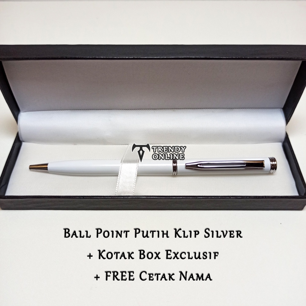 Jual Pulpen Exclusif FREE GRAFIR Nama, Pulpen + Box Bonus Cetak Nama ...