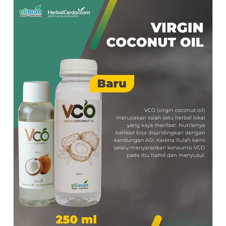 Jual VCO 250ml (Virgin Coconut Oil) | Shopee Indonesia