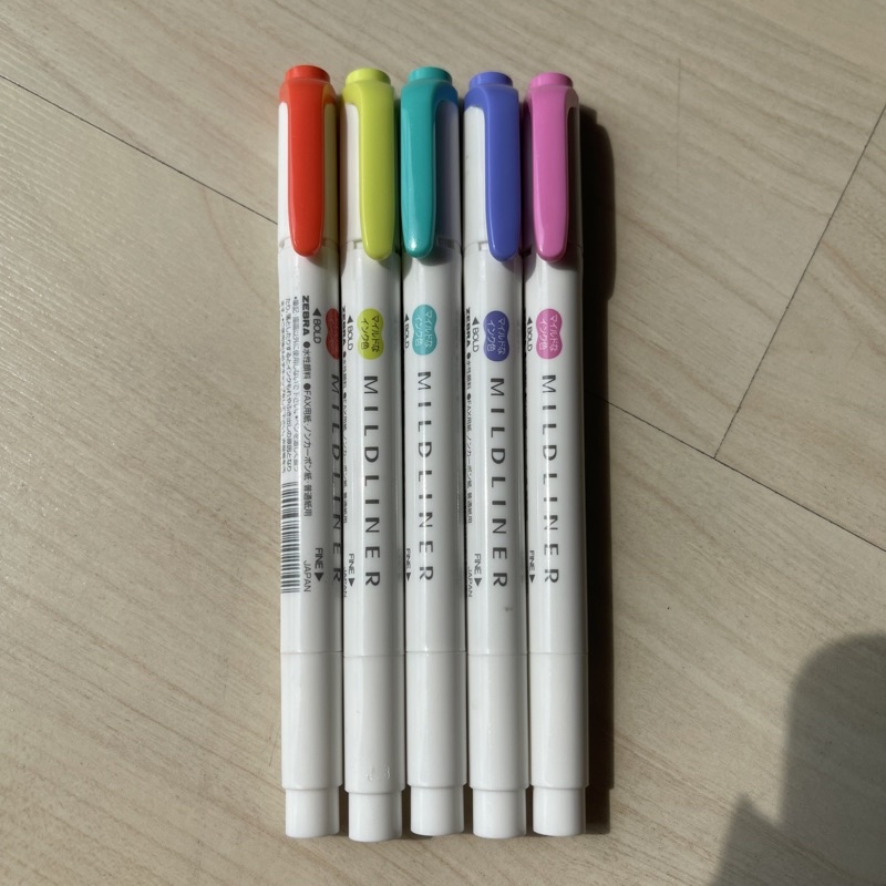 Jual zebra mildliner double ended (water based marker) zebra mildliner ...